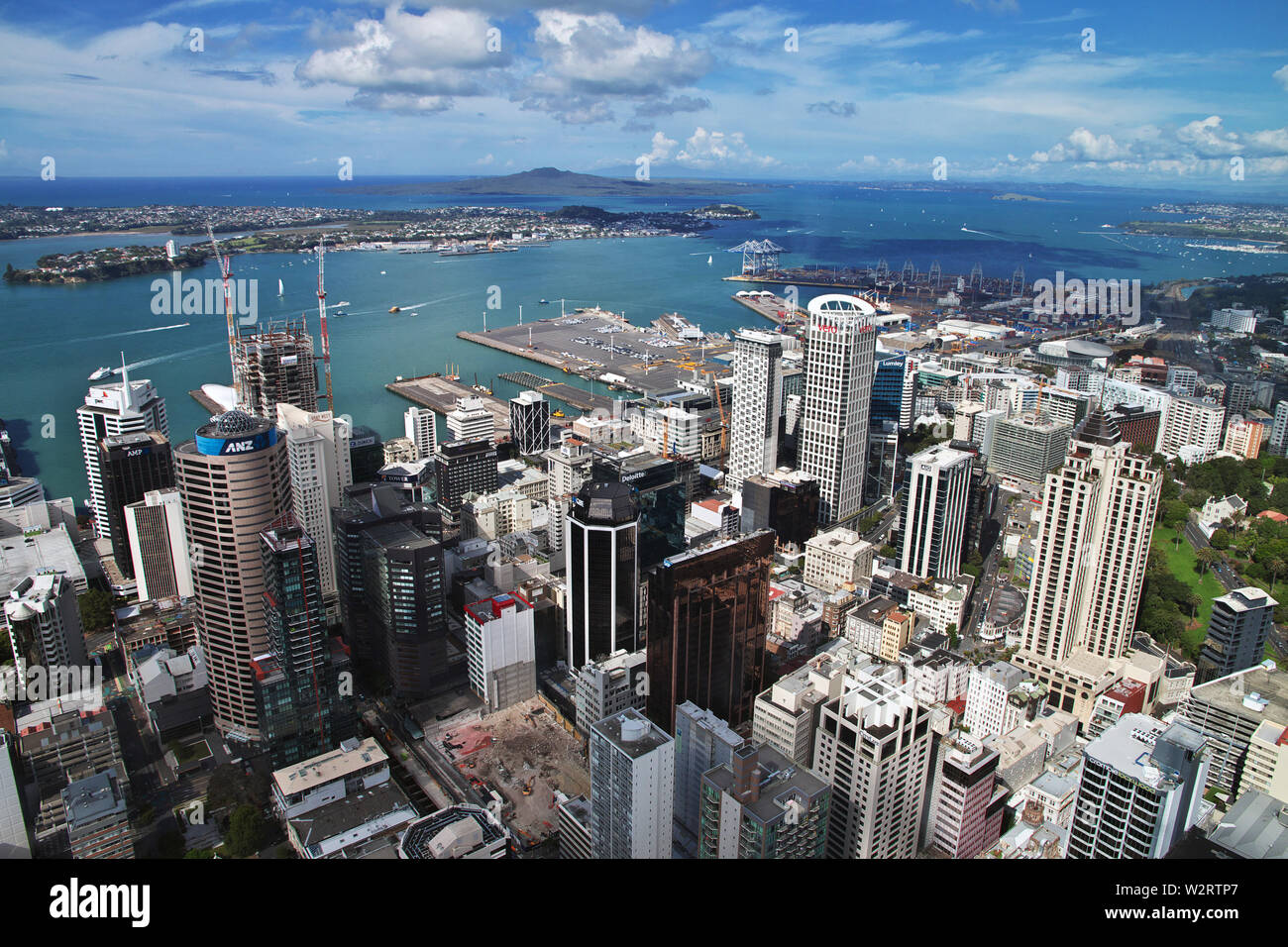 Auckland city of sails, New Zealand Stock Photo - Alamy