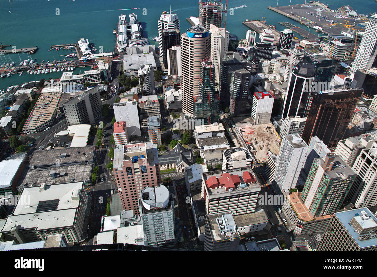 Auckland city of sails, New Zealand Stock Photo - Alamy