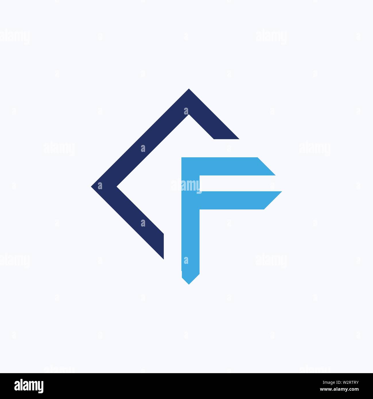 Simple Modern Initial Logo Vector CF Design Stock Vector Image & Art ... Simple Modern Initial Logo Vector CF Design Stock Vector Image & Art ...