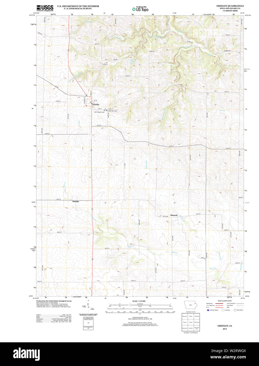 Greeley iowa hi-res stock photography and images - Alamy