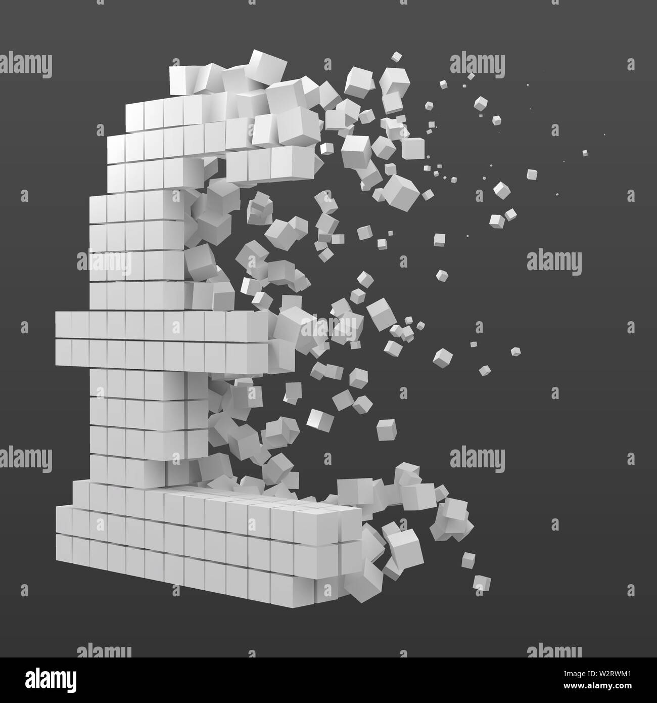 Minecraft symbol Black and White Stock Photos & Images - Alamy