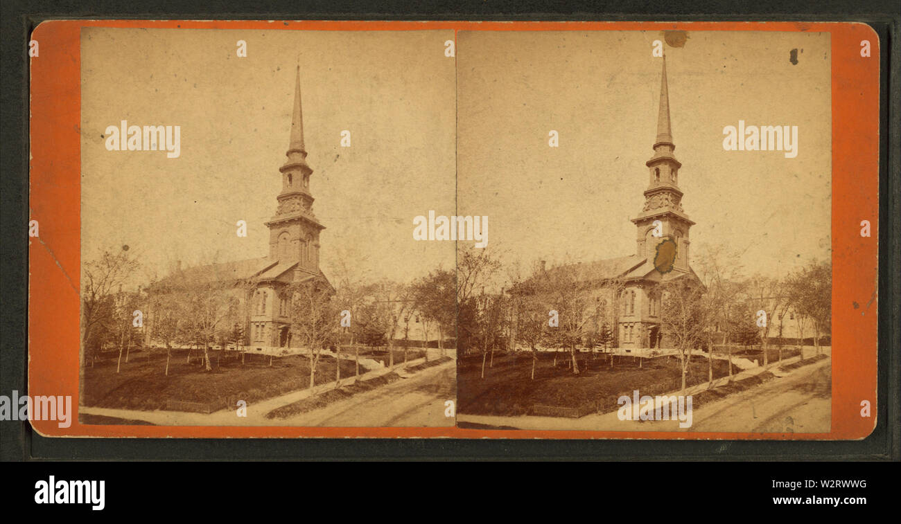 Church, by Marston, C L, 1826-1895 Stock Photo - Alamy