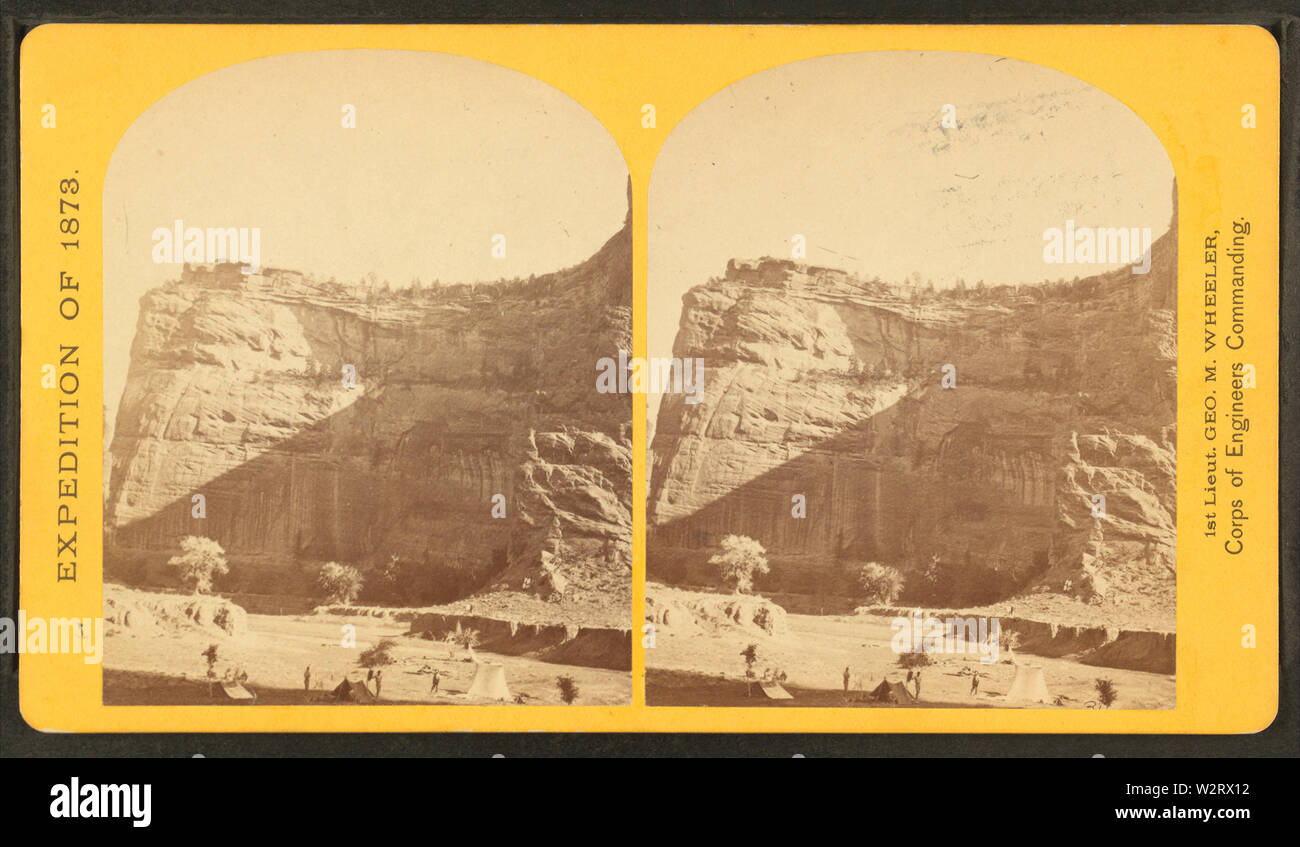 Circle Wall, Cañon de Chelle, by O'Sullivan, Timothy H, 1840-1882 2 ...