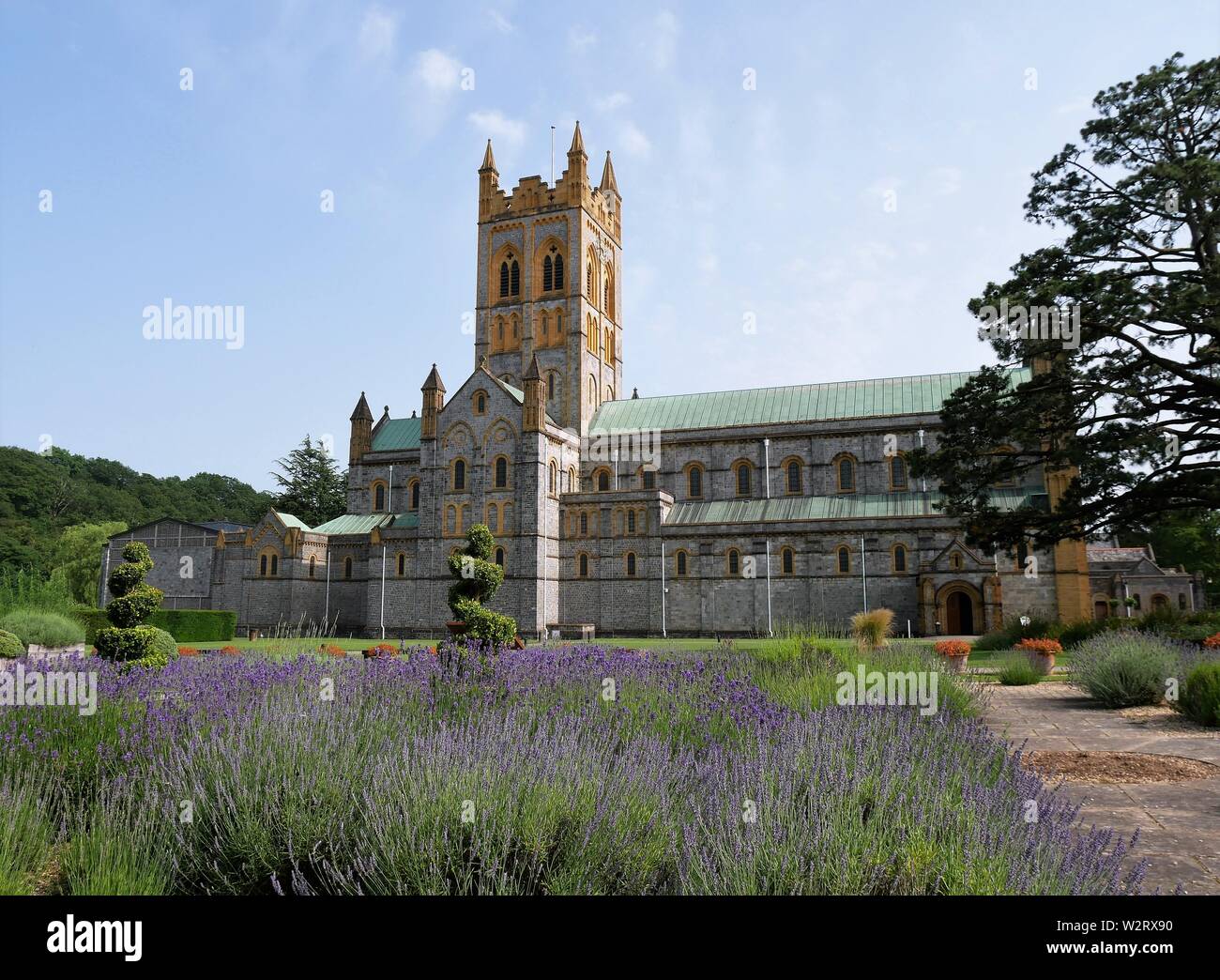 Buckfast Abbey, Dartmoor, Devon, England, Benedictine Abbey, Dartmoor ...