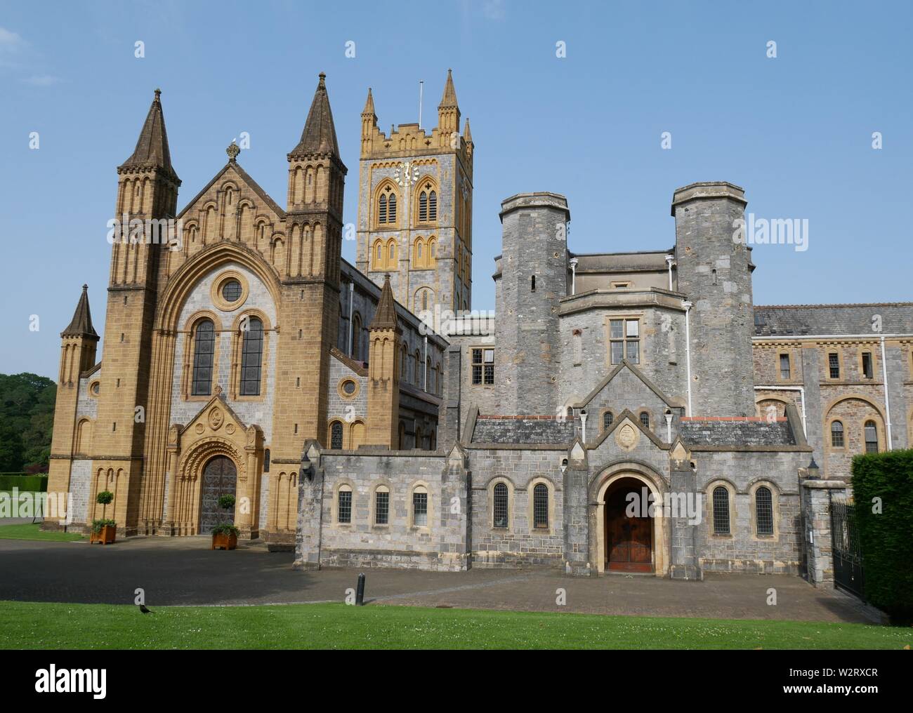 Buckfast Abbey, Dartmoor, Devon, England, Benedictine Abbey, Dartmoor ...