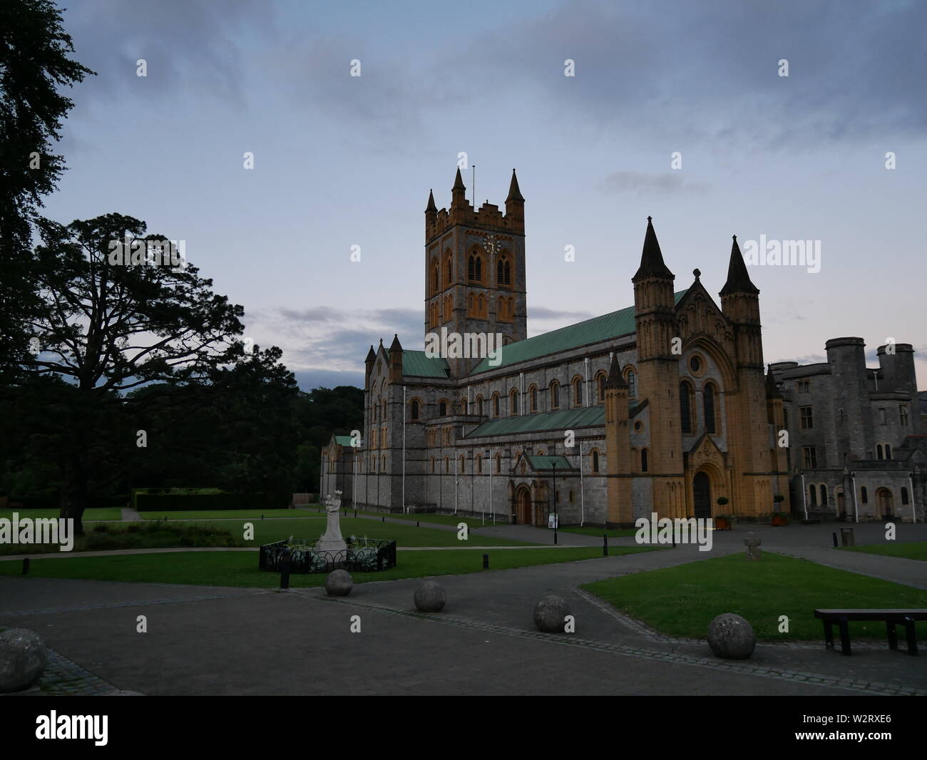 Buckfast Abbey, Dartmoor, Devon, England, Benedictine Abbey, Dartmoor ...