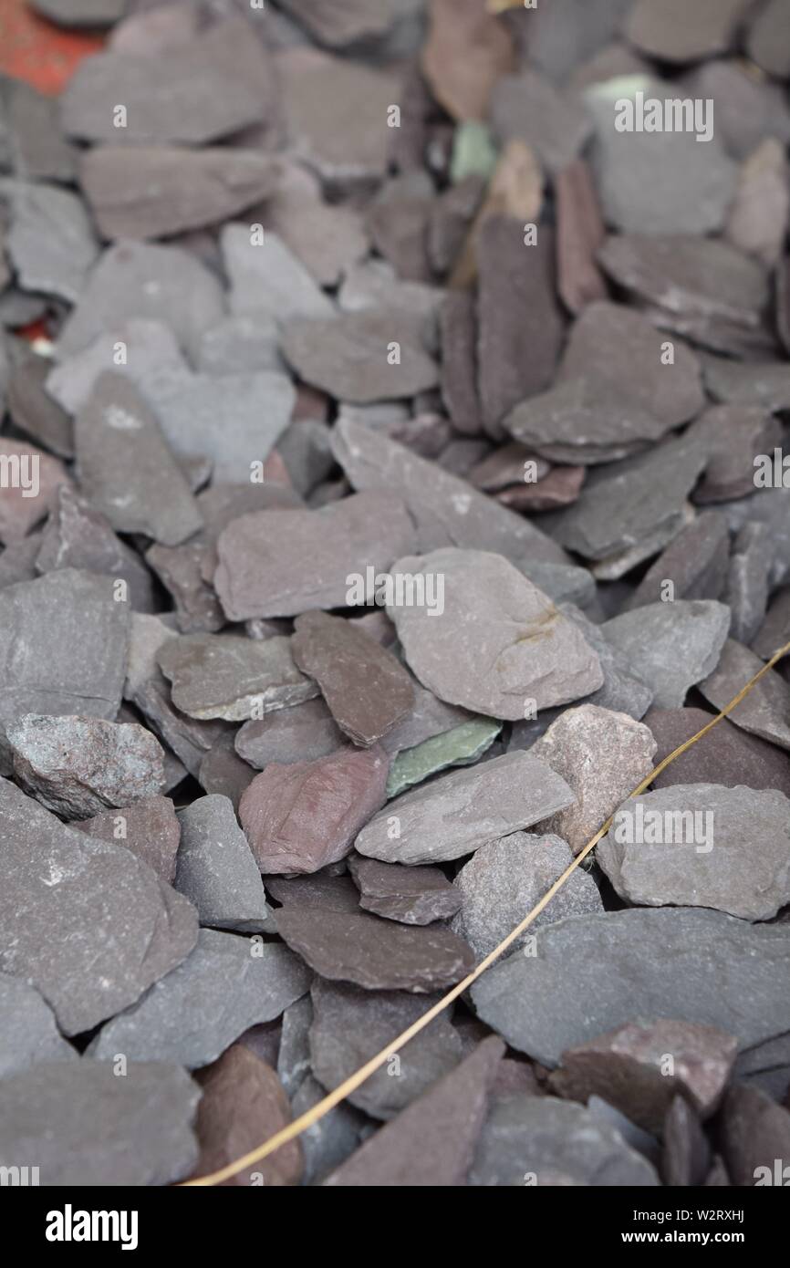 slate shingle pebbles Stock Photo - Alamy