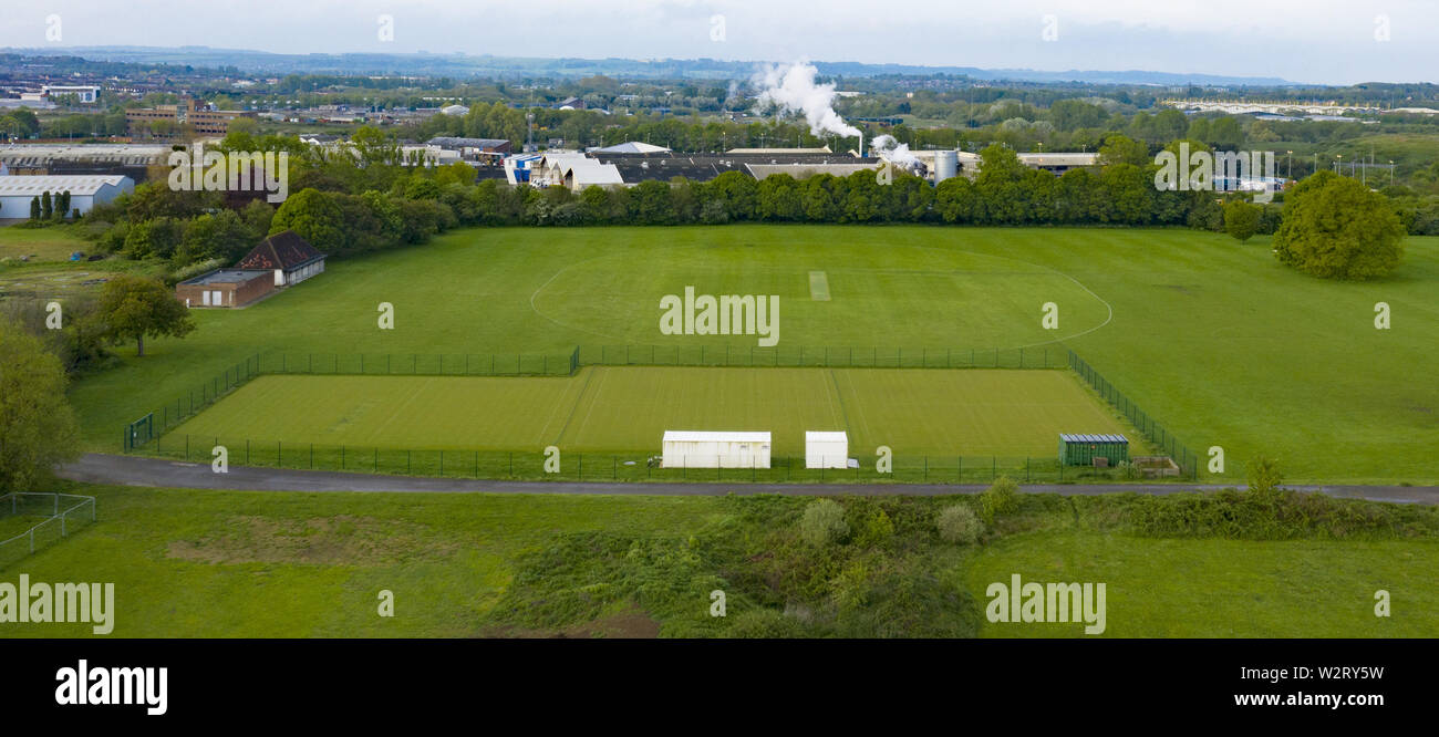 Swindon town ground view aerial hi-res stock photography and images - Alamy