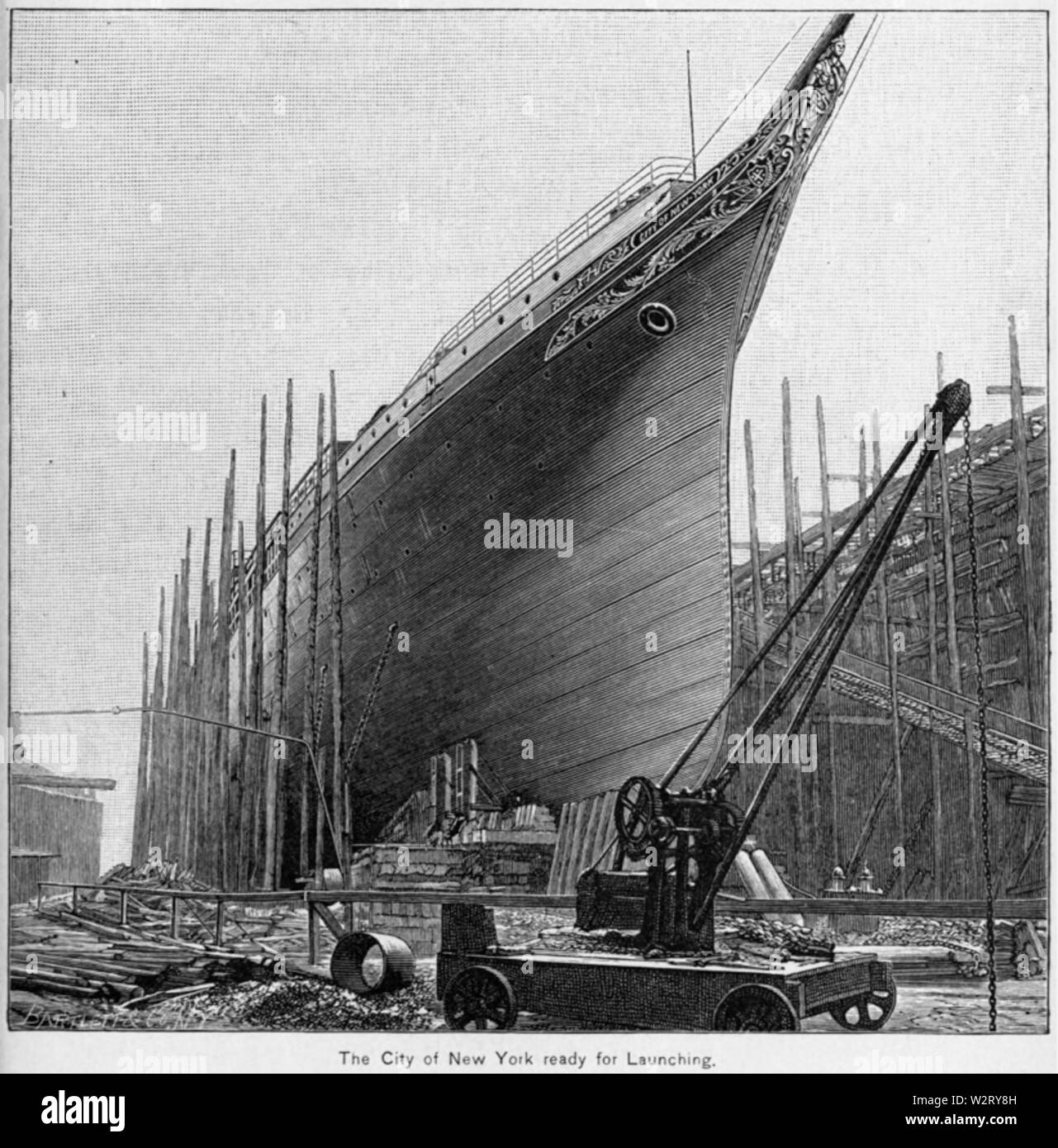 City of new york bow section Stock Photo - Alamy