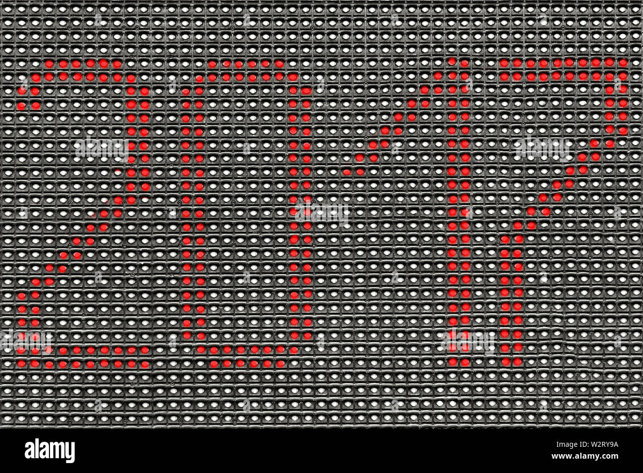 Dot matrix led hi-res stock photography and images - Alamy