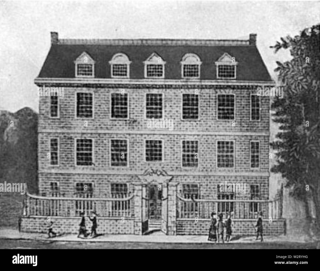 Clark home Black and White Stock Photos & Images - Alamy