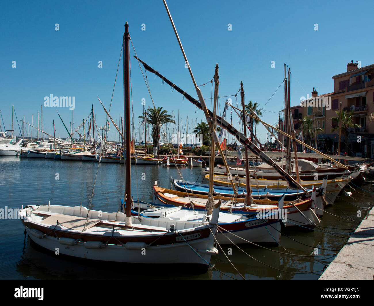 the mediterranean sea in france Stock Photo - Alamy