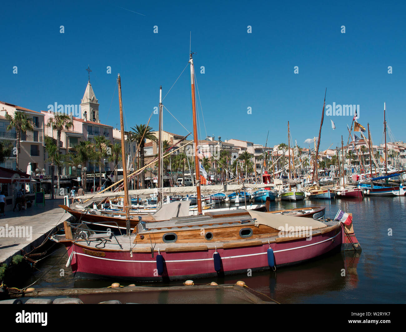 the mediterranean sea in france Stock Photo - Alamy