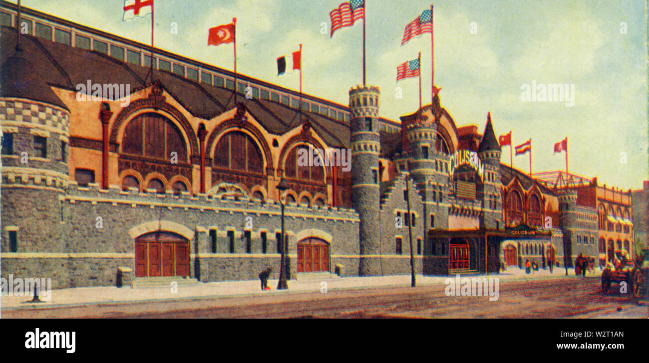 Coliseum building chicago hi-res stock photography and images - Alamy