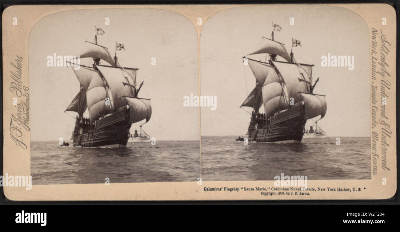 Columbus flagship santa maria hi-res stock photography and images - Alamy