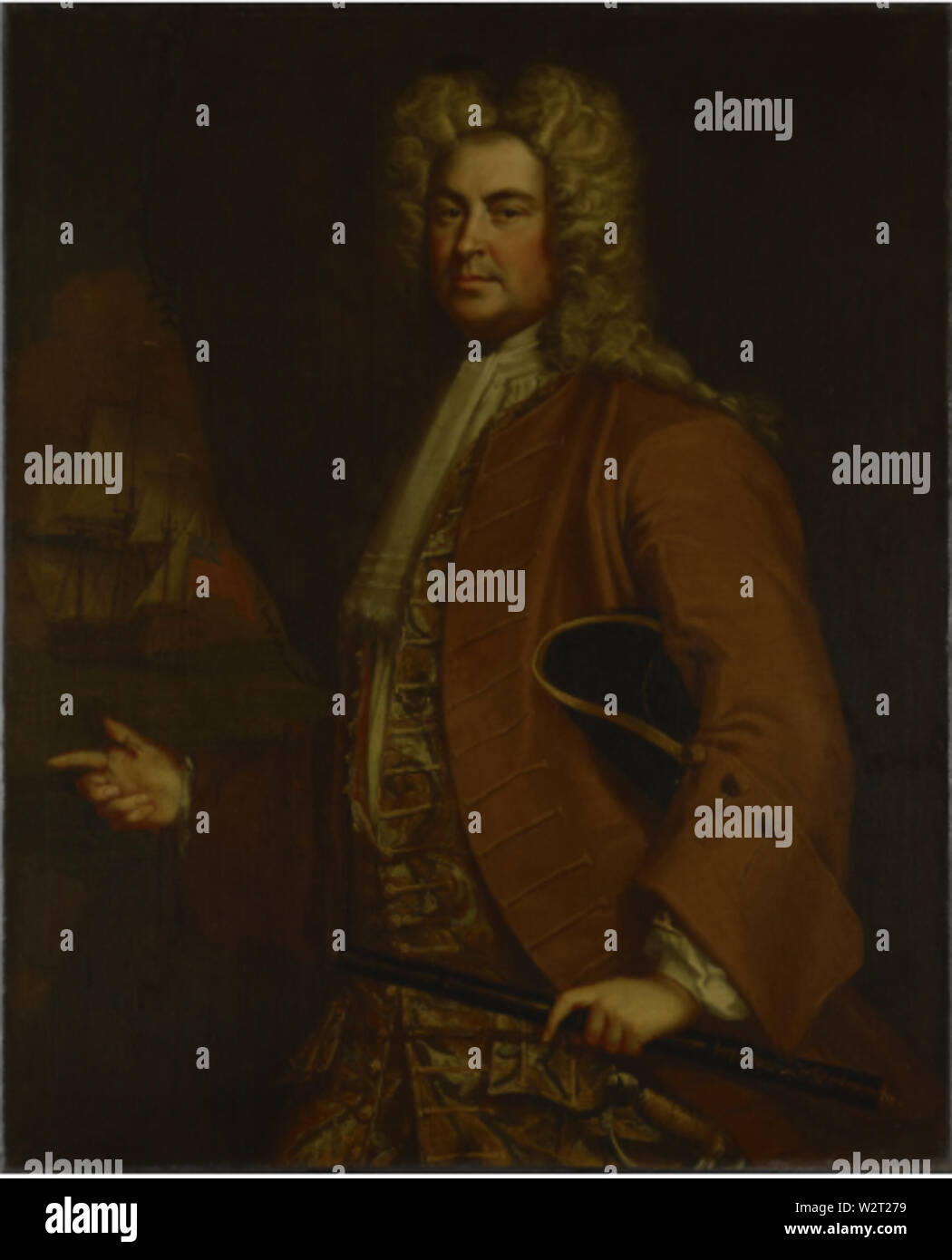 Commodore Edward Tyng (1683-1755 Stock Photo - Alamy