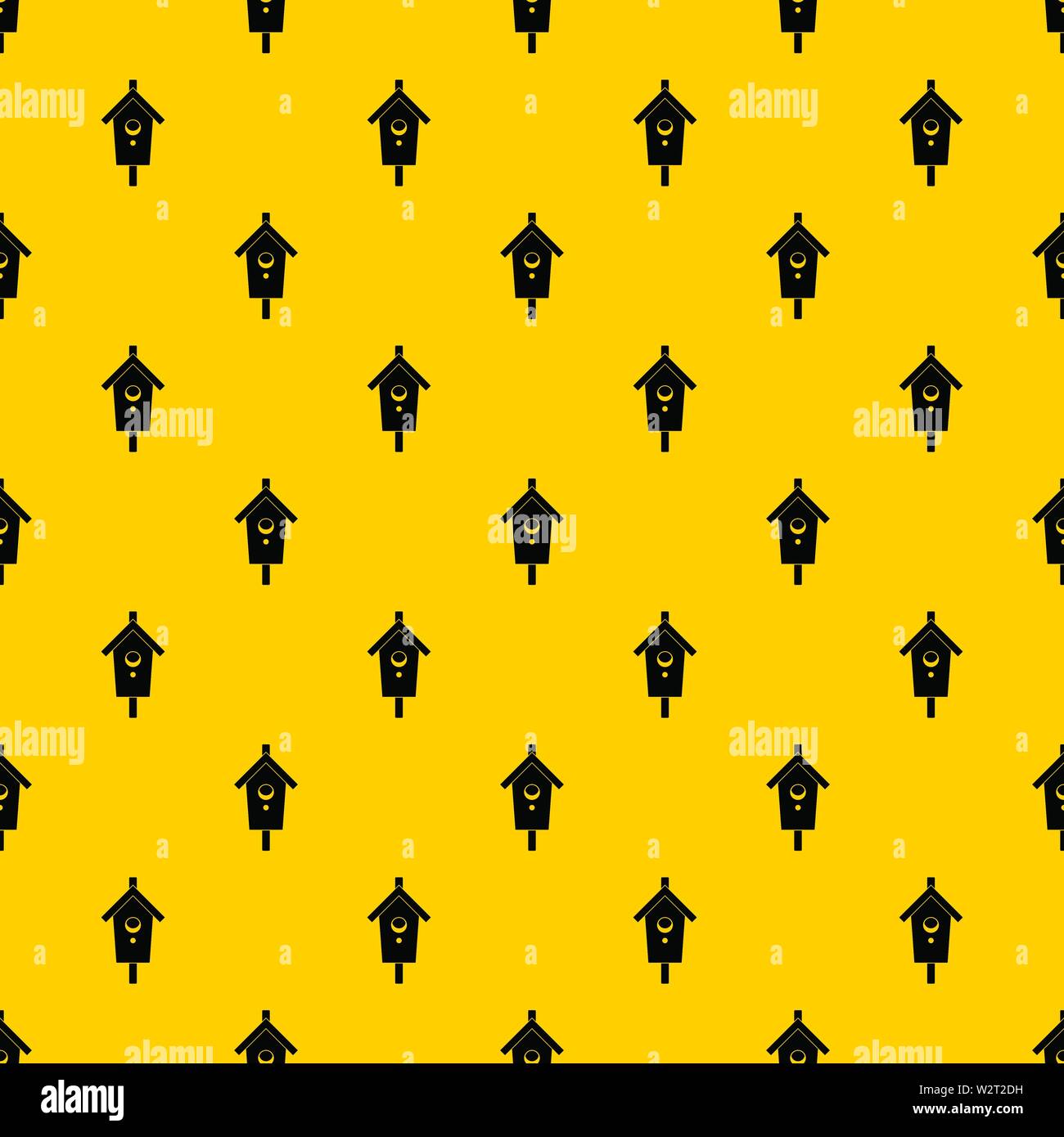 Birdhouse pattern vector Stock Vector Image & Art - Alamy