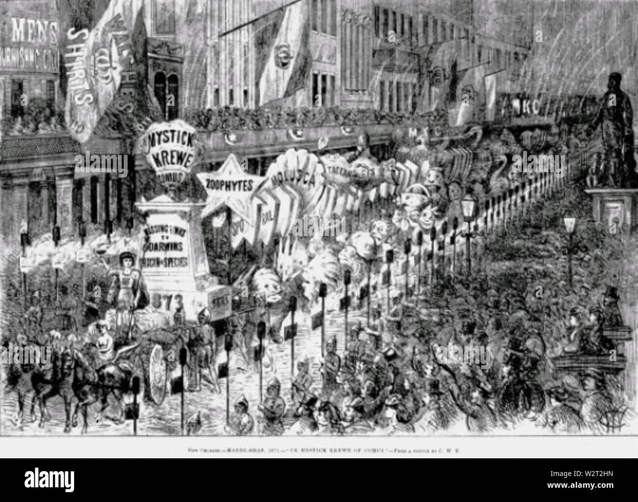 New orleans parade route hi-res stock photography and images - Alamy