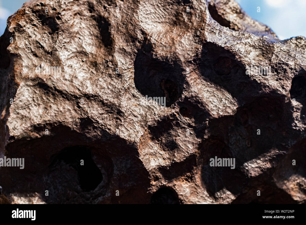 3 SEPTEMBER 2018, VIENNA, AUSTRIA: Collection of meteorites is ...