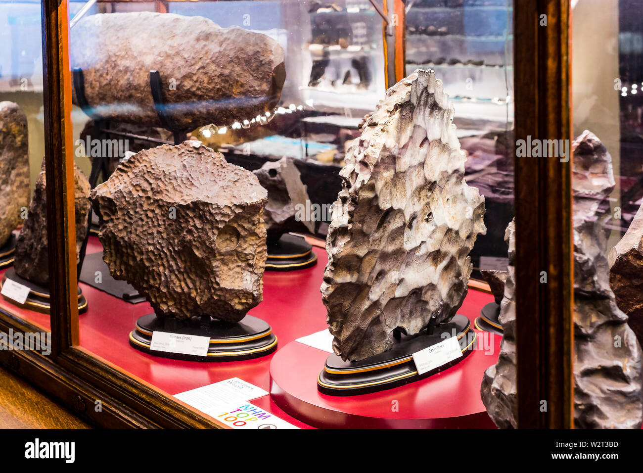 3 SEPTEMBER 2018, VIENNA, AUSTRIA: Collection of meteorites is ...