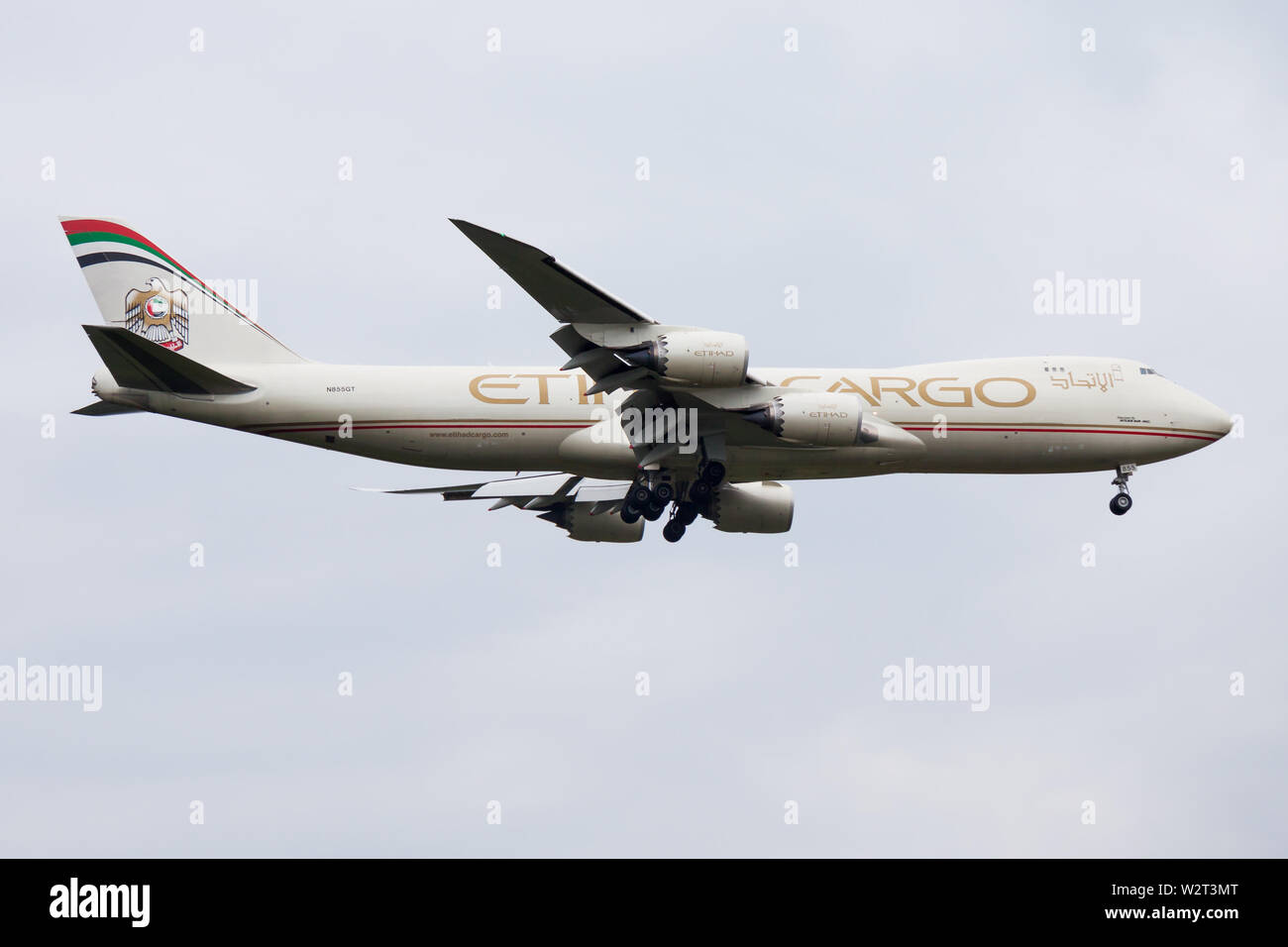 Etihad Airways 747