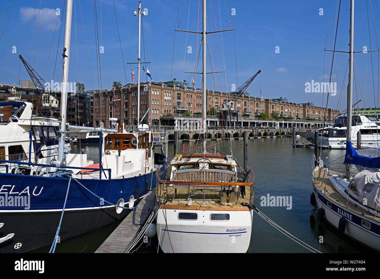 Rotterdam marina entrepothaven hi-res stock photography and images - Alamy