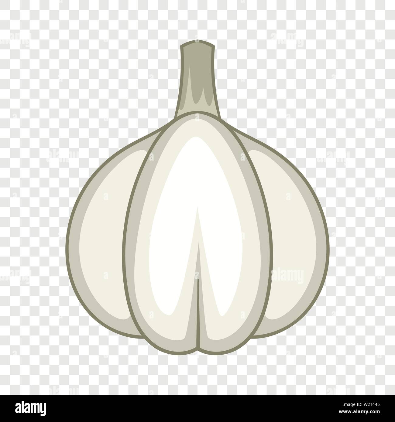 Garlic icon, cartoon style Stock Vector Image & Art - Alamy