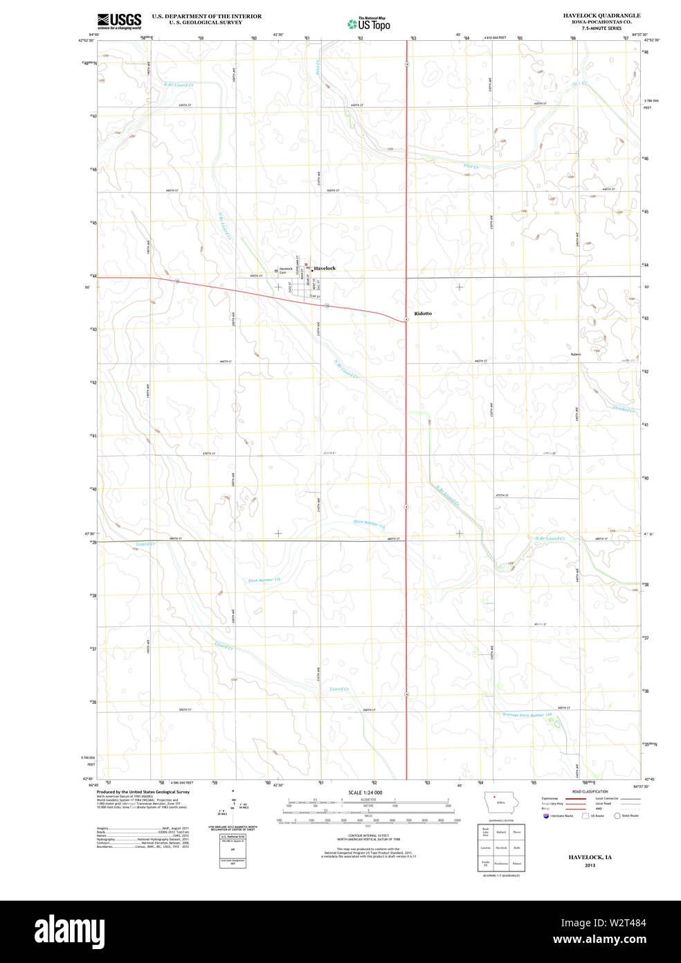 Havelock map Cut Out Stock Images & Pictures - Alamy