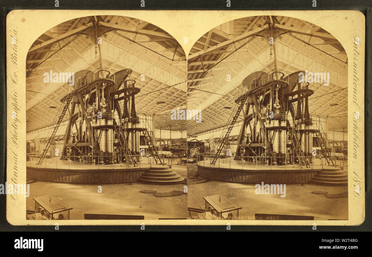 Corliss engine, by Centennial Photographic Co 17 Stock Photo - Alamy