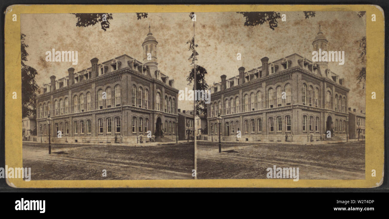 Cornell Library, Ithaca, by E & HT Anthony (Firm Stock Photo - Alamy