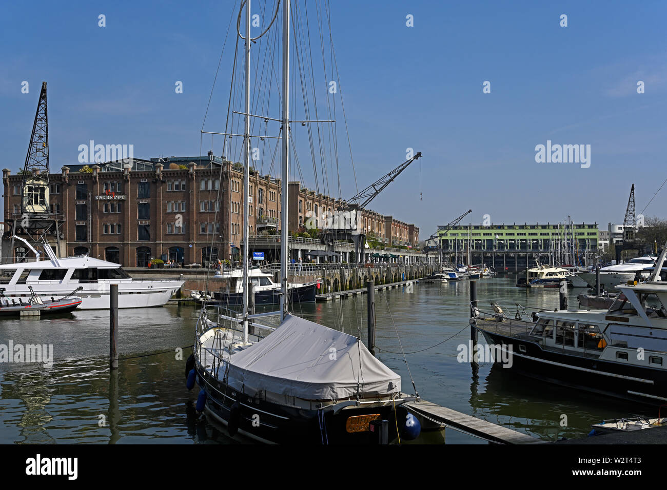 Rotterdam marina entrepothaven hi-res stock photography and images - Alamy