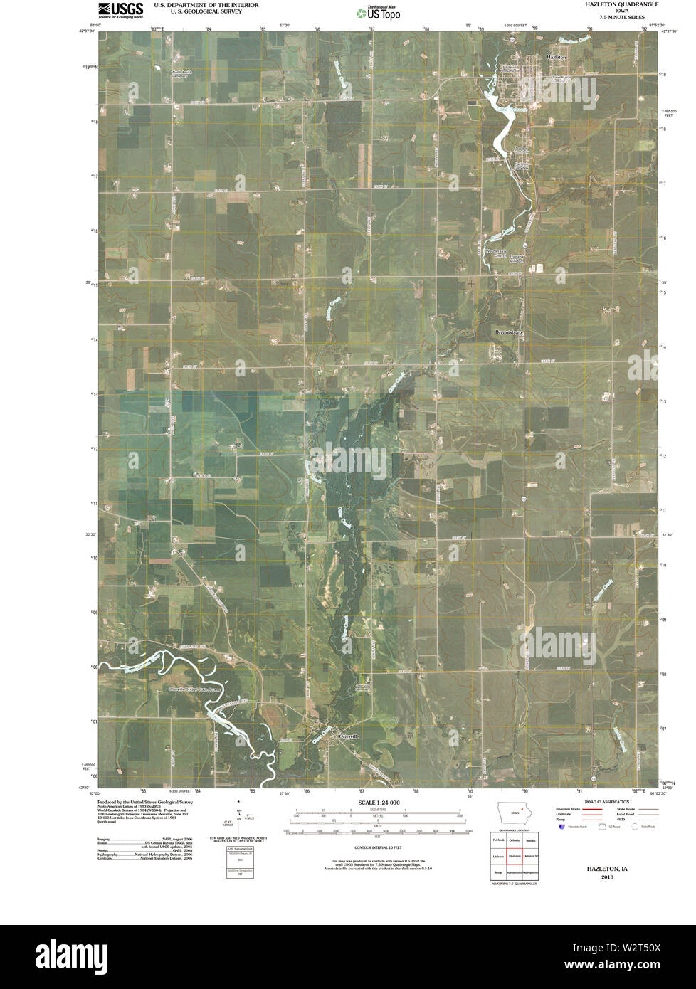 Hazleton map Cut Out Stock Images & Pictures - Alamy