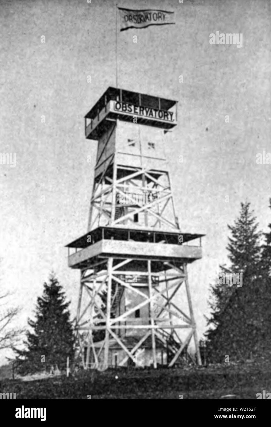 Tower observatory Black and White Stock Photos & Images - Alamy