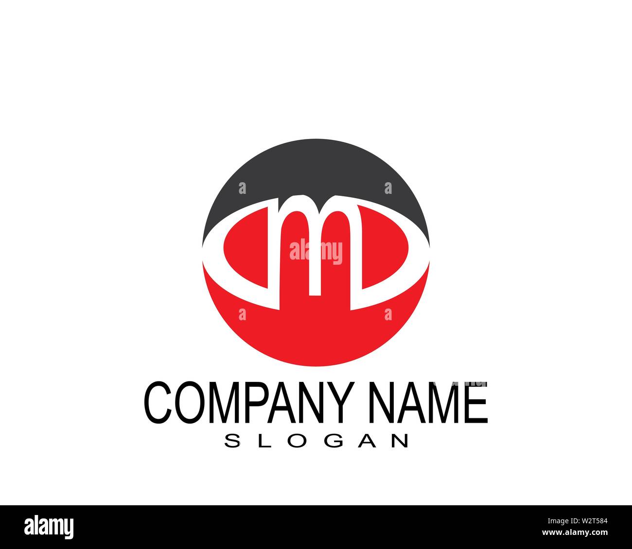 M logo vector hi-res stock photography and images - Alamy