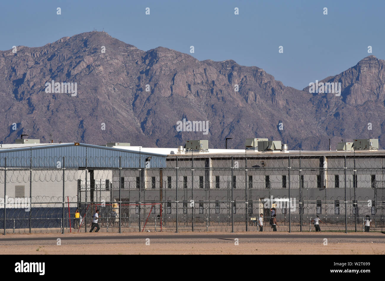 The Eloy Detention Center, a private prison owned by CoreCivic, houses ...