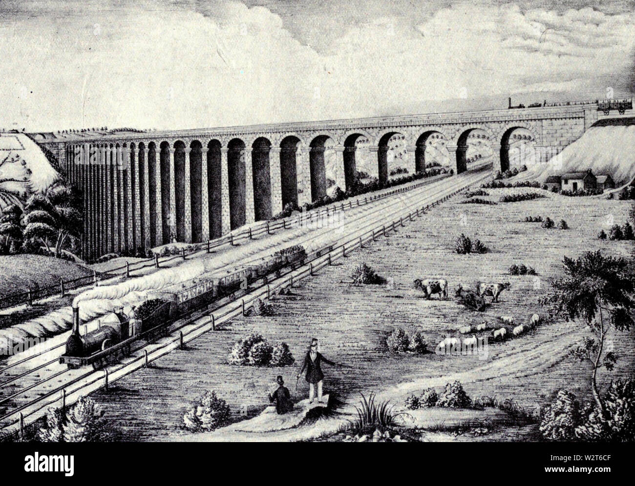 Crimple viaduct hi-res stock photography and images - Alamy