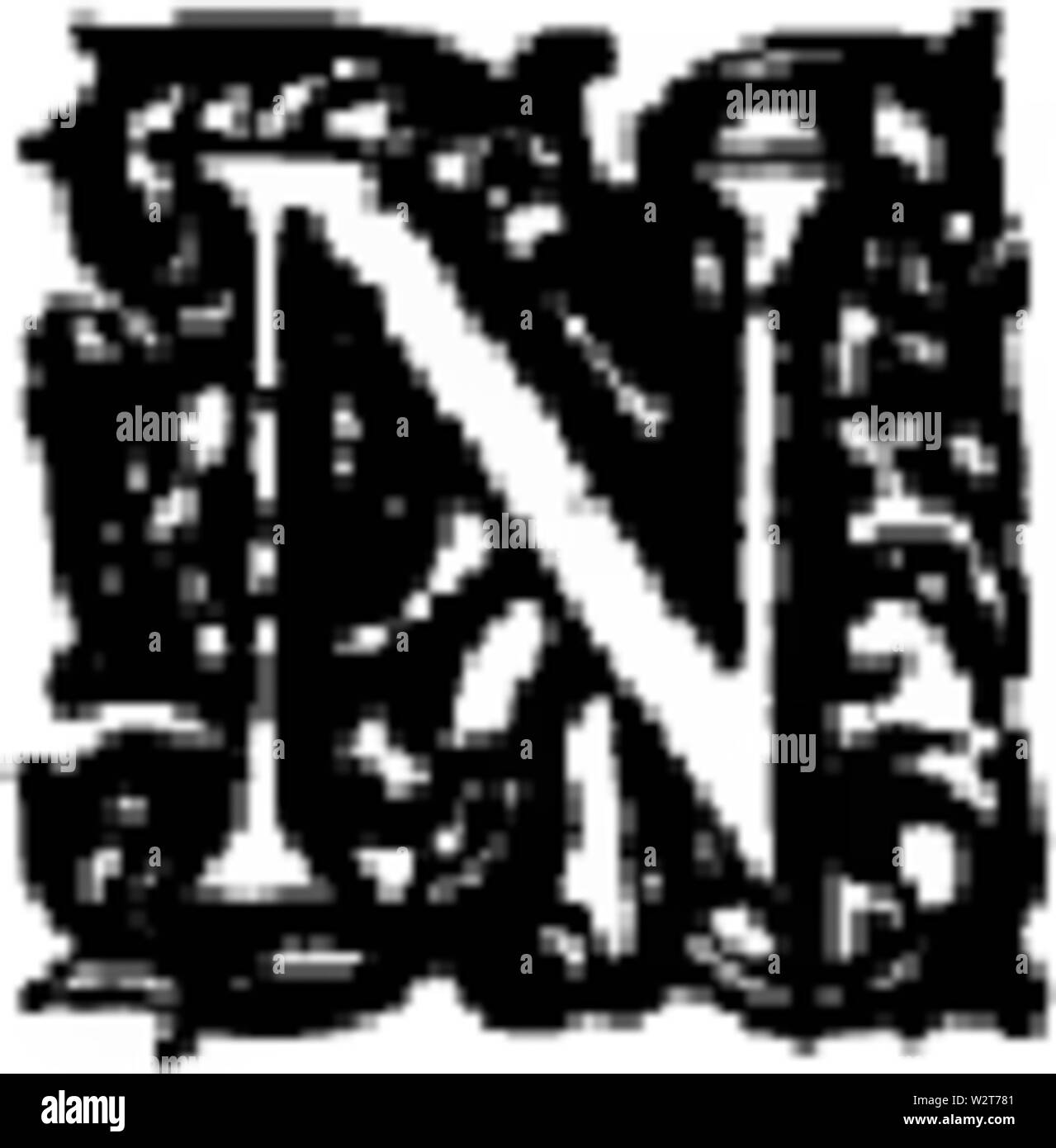Letra n hi-res stock photography and images - Alamy