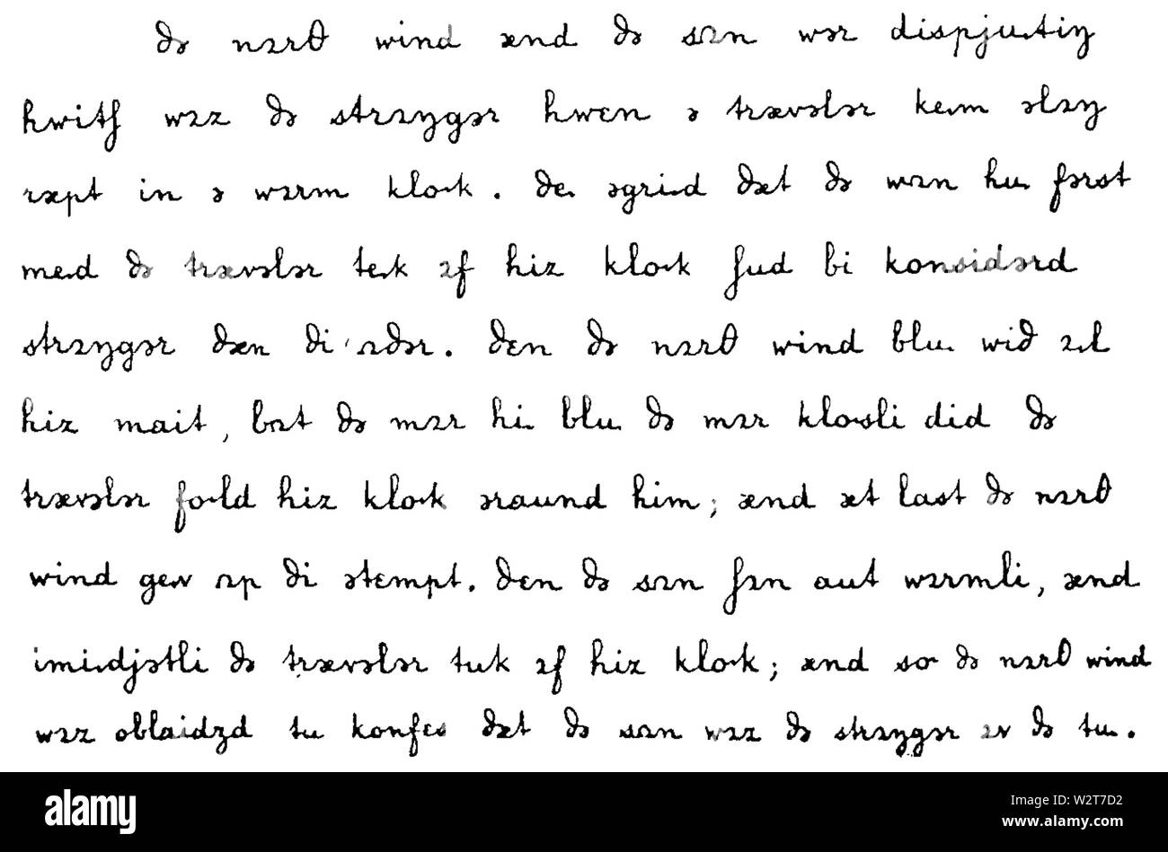 Cursive alphabet hi-res stock photography and images - Alamy