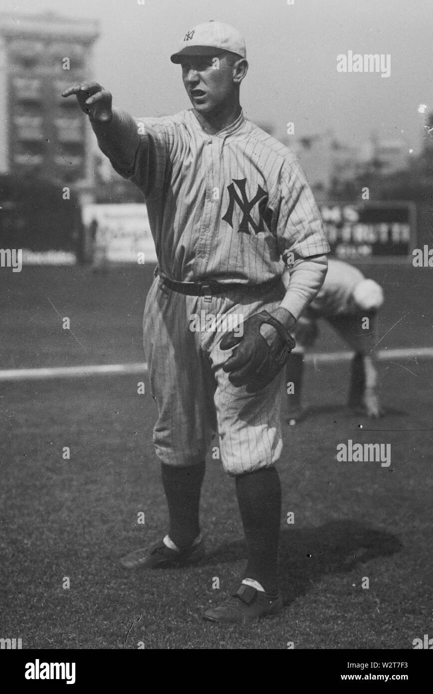 Curt Coleman player for the New York Highlanders at Hilltop Park, New ...