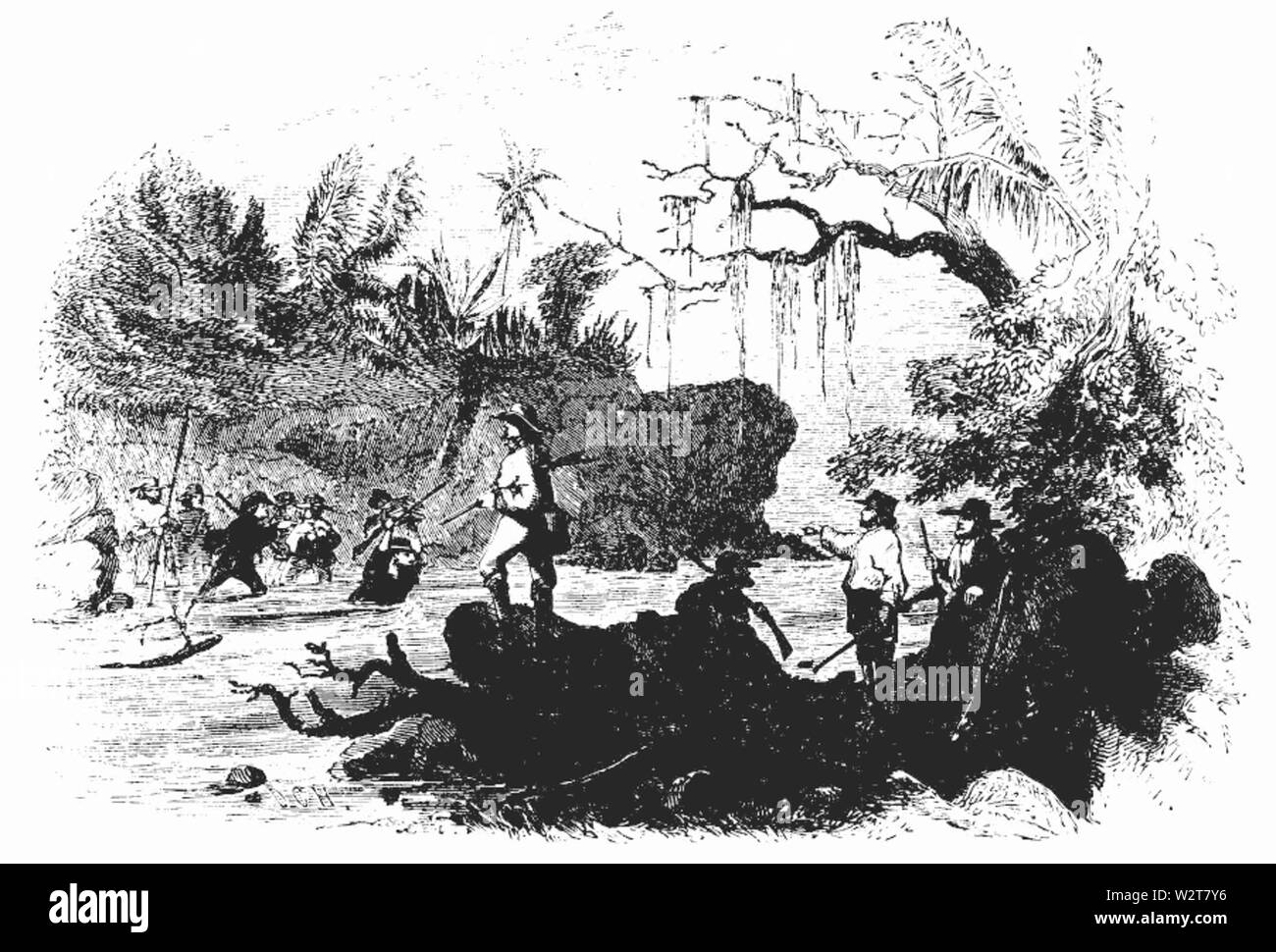 Crossing river Cut Out Stock Images & Pictures - Alamy