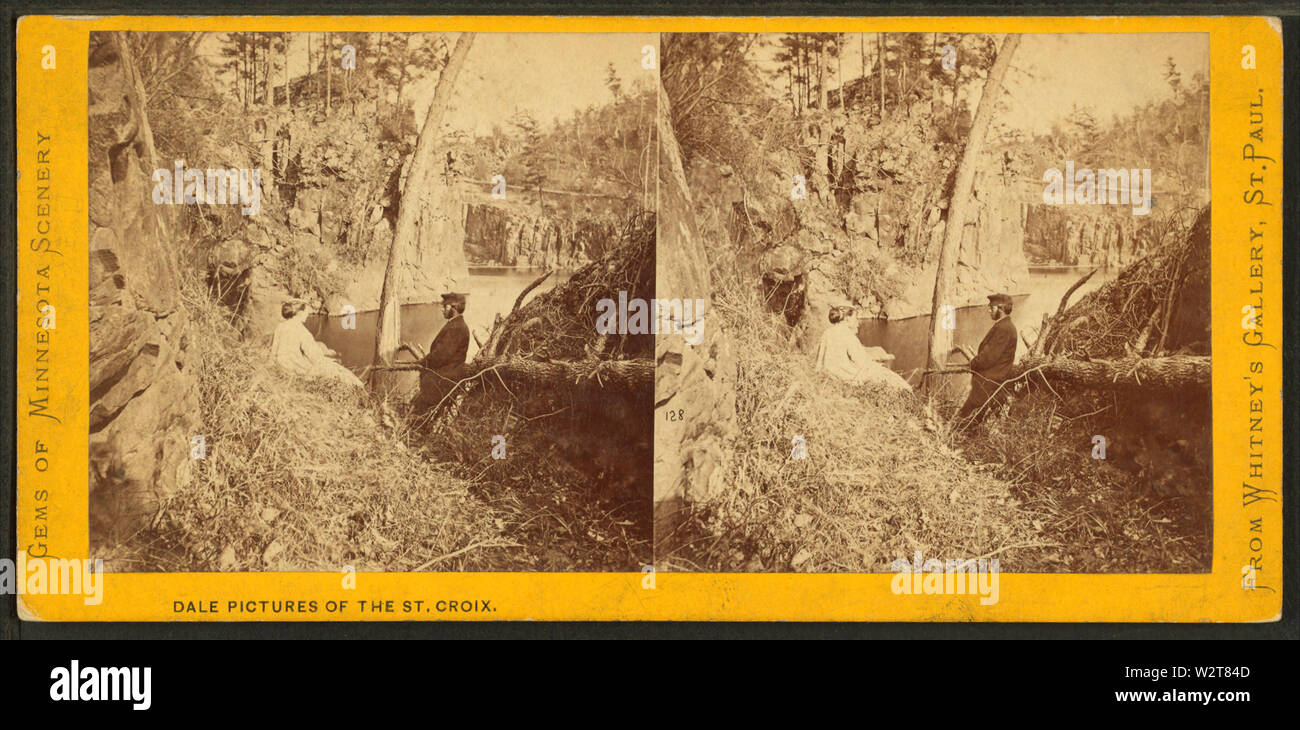 Dale pictures of the St Croix, by Whitney's Gallery 4 Stock Photo - Alamy