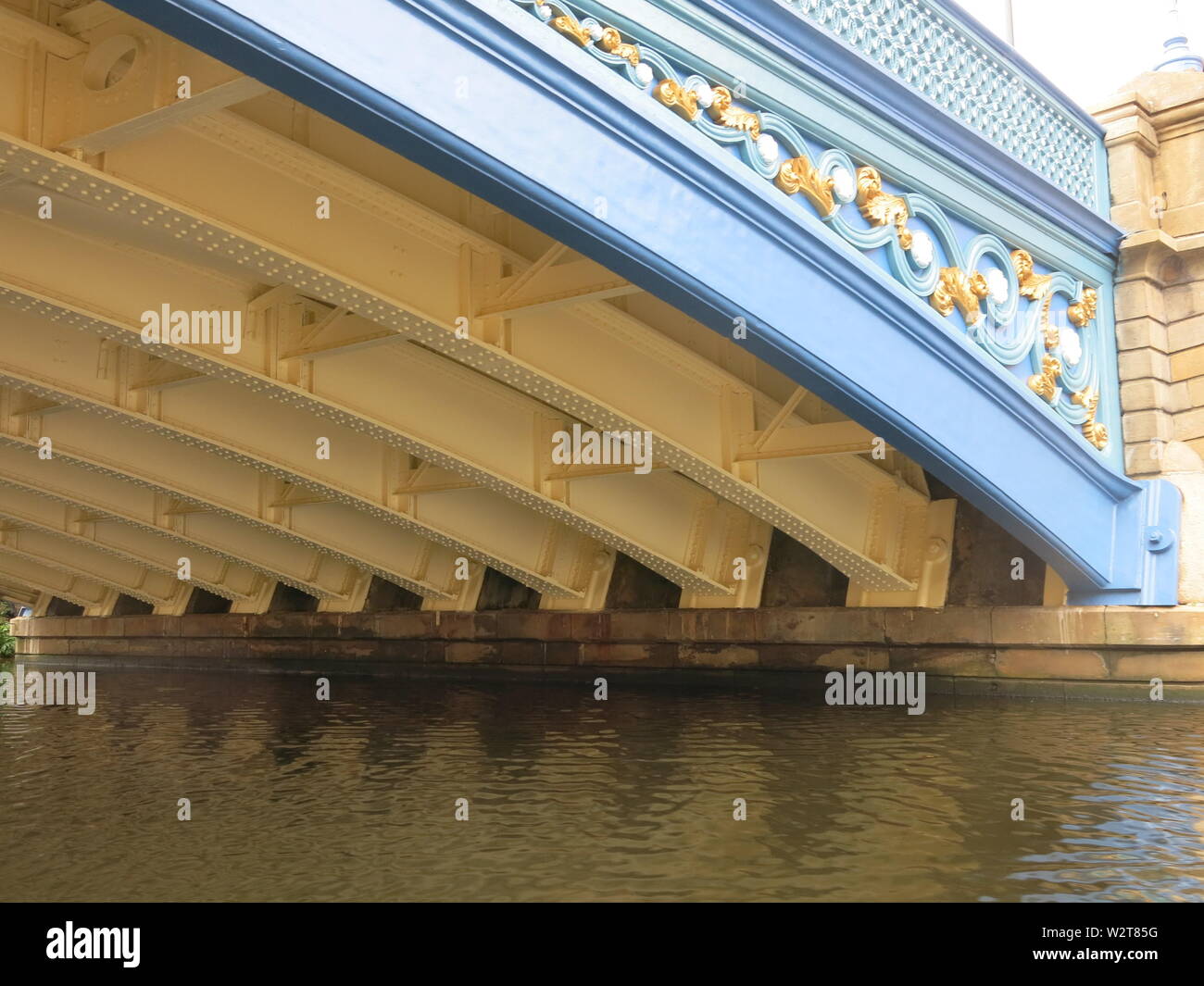 Travelling by water taxi in Leeds city centre takes you along the River ...