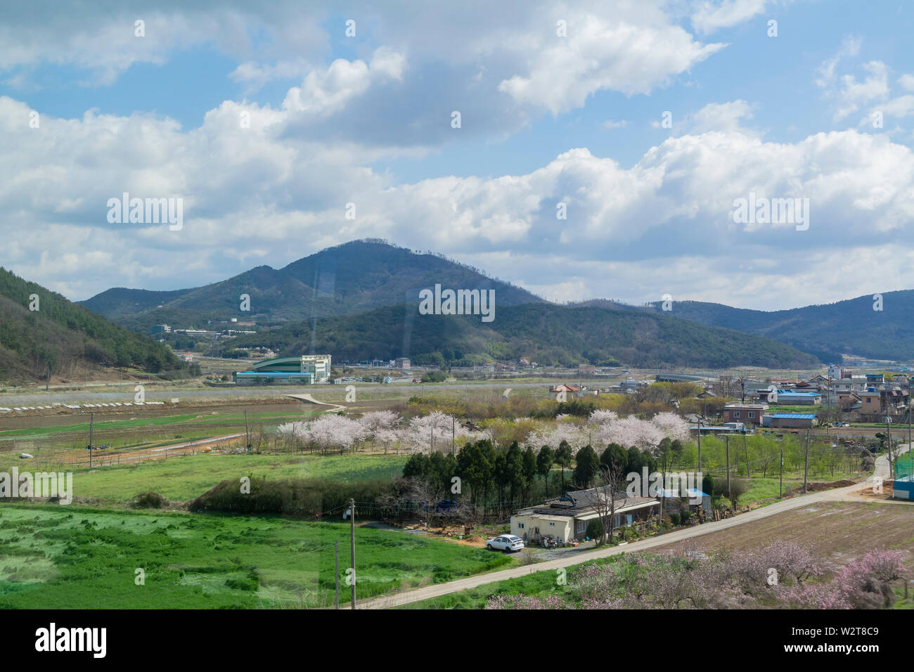 Beautiful rural landscape around Busan, South Korea Stock Photo - Alamy