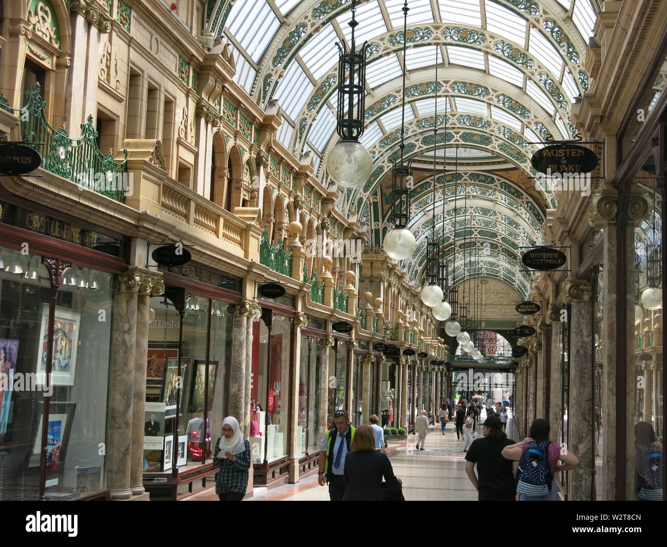 The Victorian County Arcade is one of several luxury shopping ...