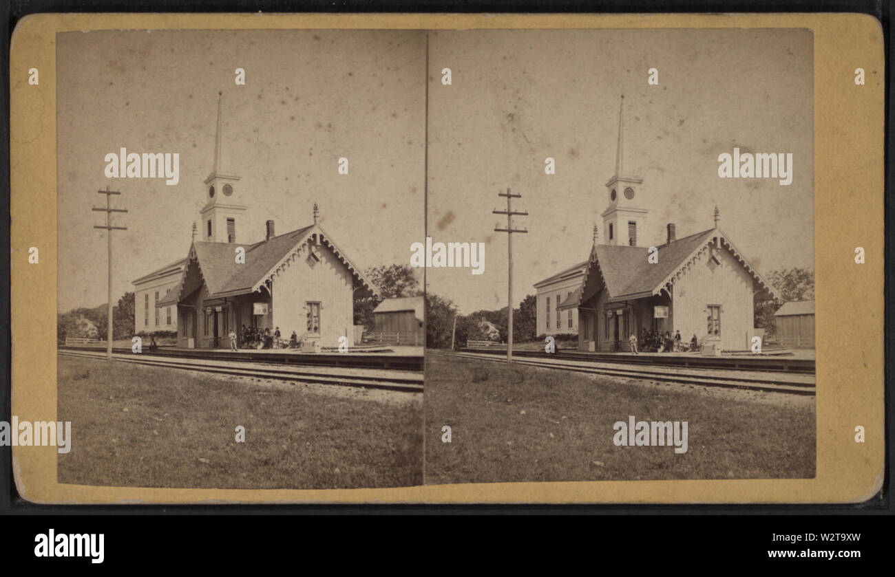 Depot NY, NH & HRR (New York, New Haven and Hartford Railroad), by ...