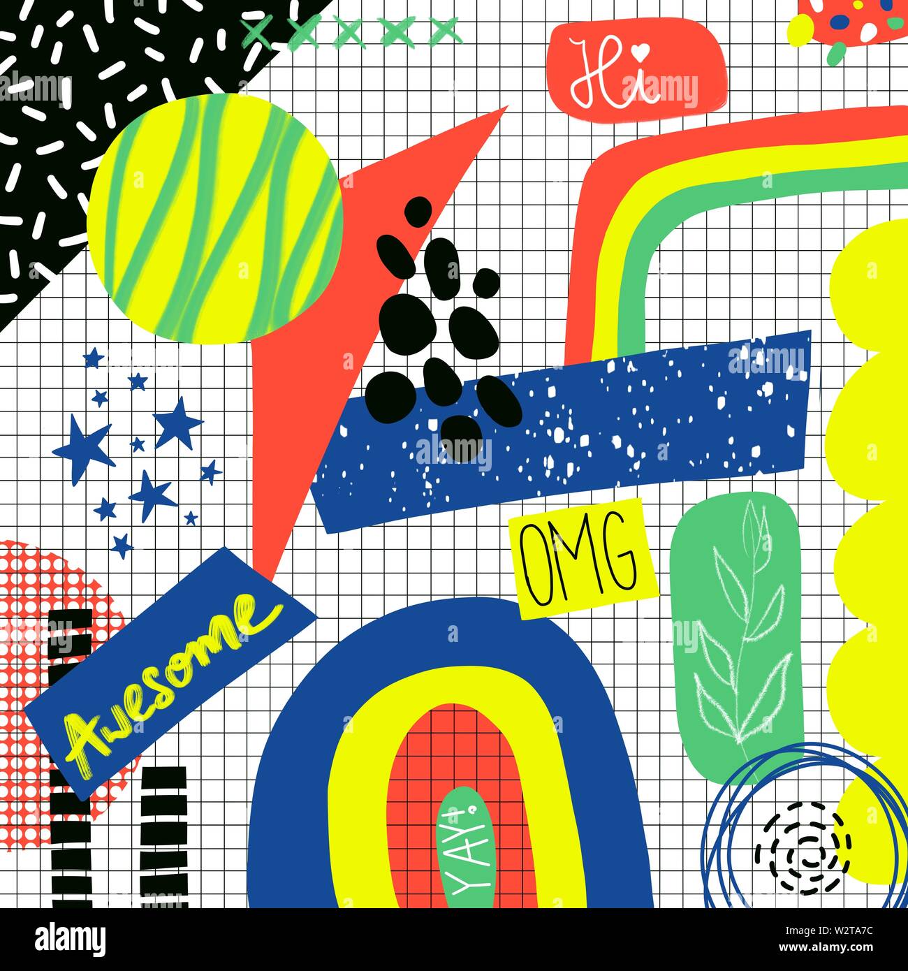 Notebook sketch illustration star hi-res stock photography and images ...