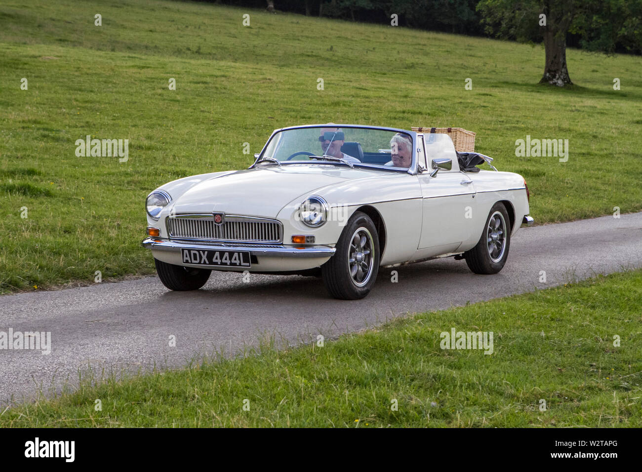 Vintage classic restored historic vehicles cars arriving at the ...
