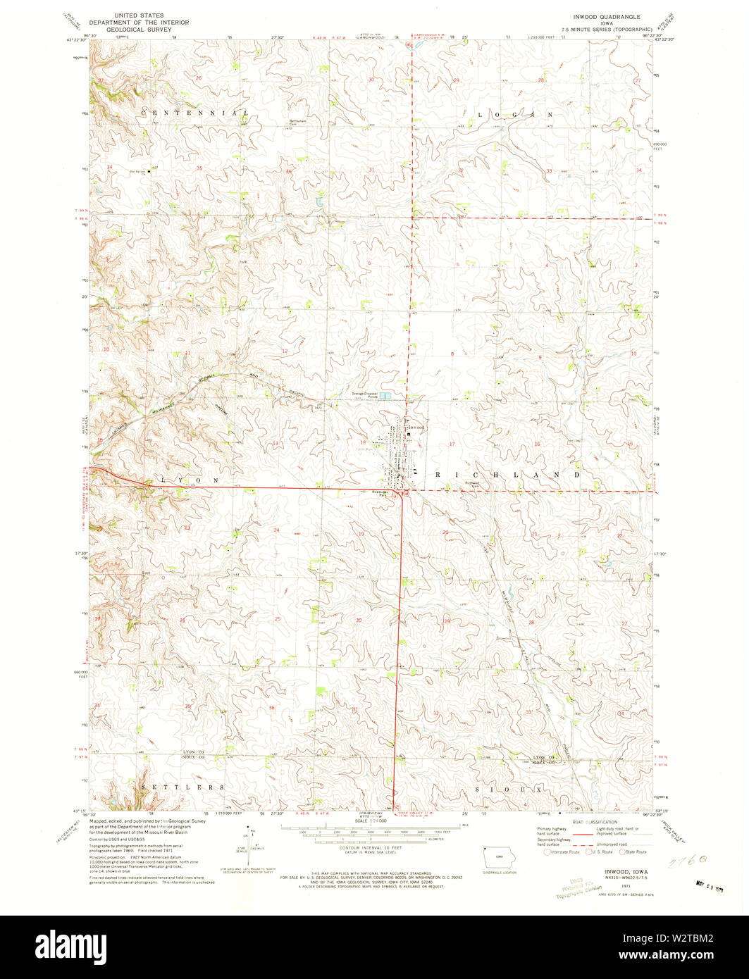 Inwood iowa hi-res stock photography and images - Alamy