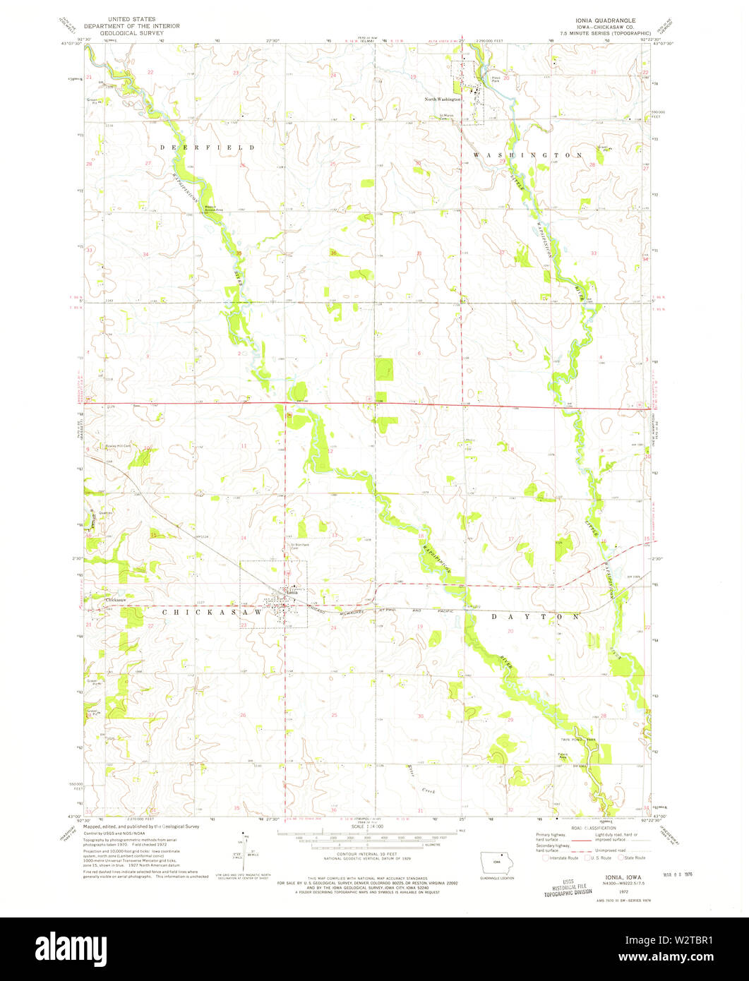Ionia map Cut Out Stock Images & Pictures - Alamy