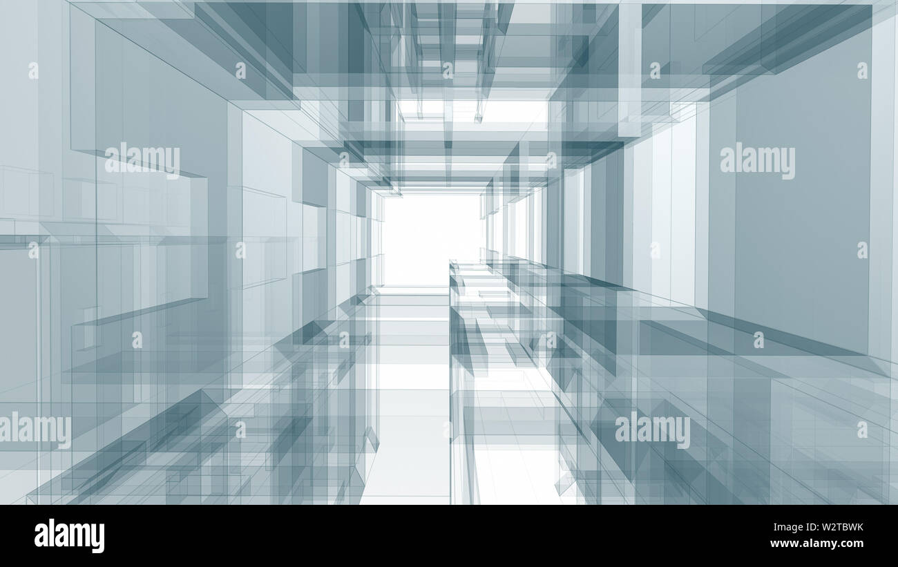 Blue glow black color transparent glass abstract background Stock Photo ...